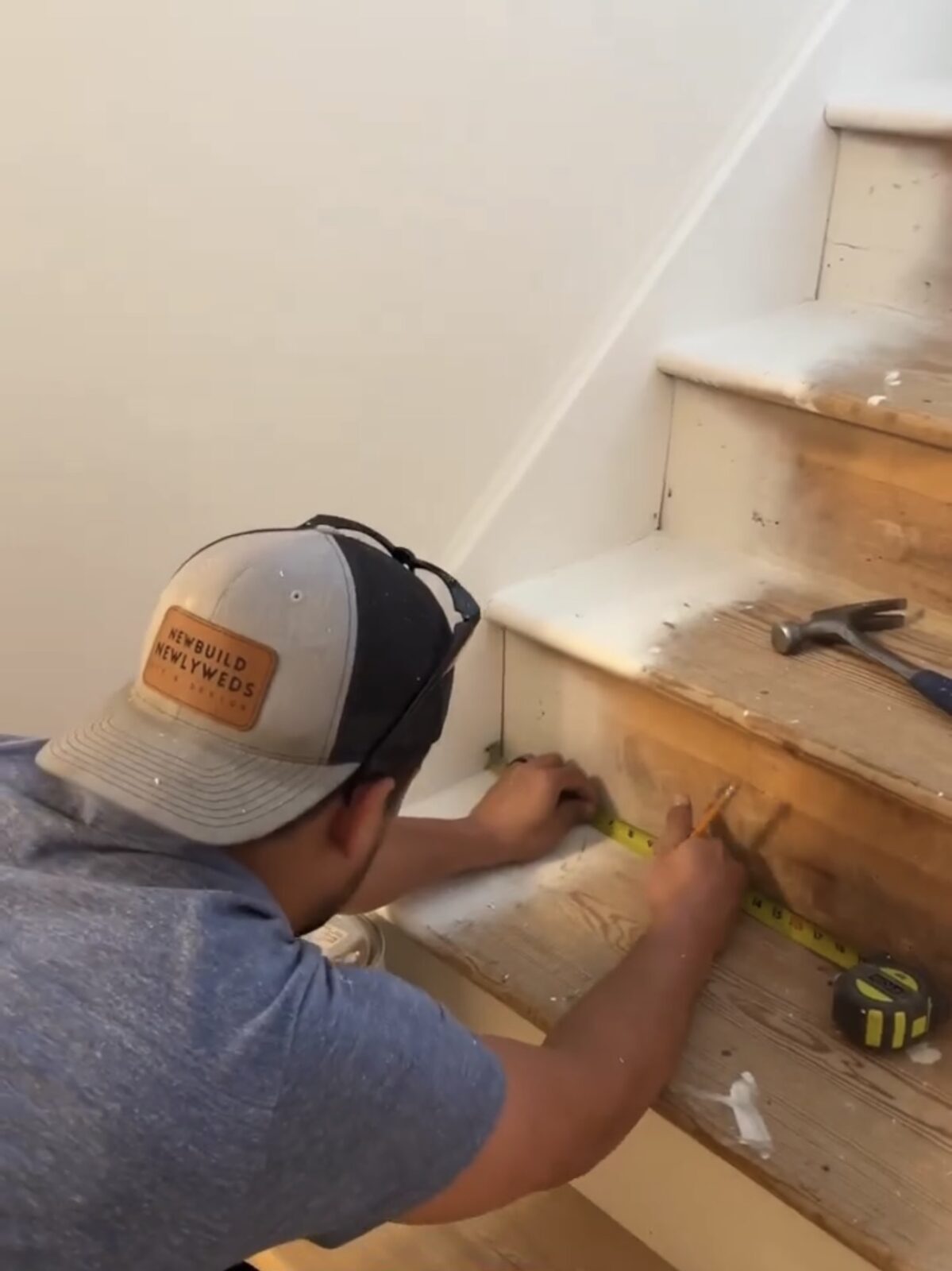 Stair Treads & Riser Installation - Newbuild Newlyweds