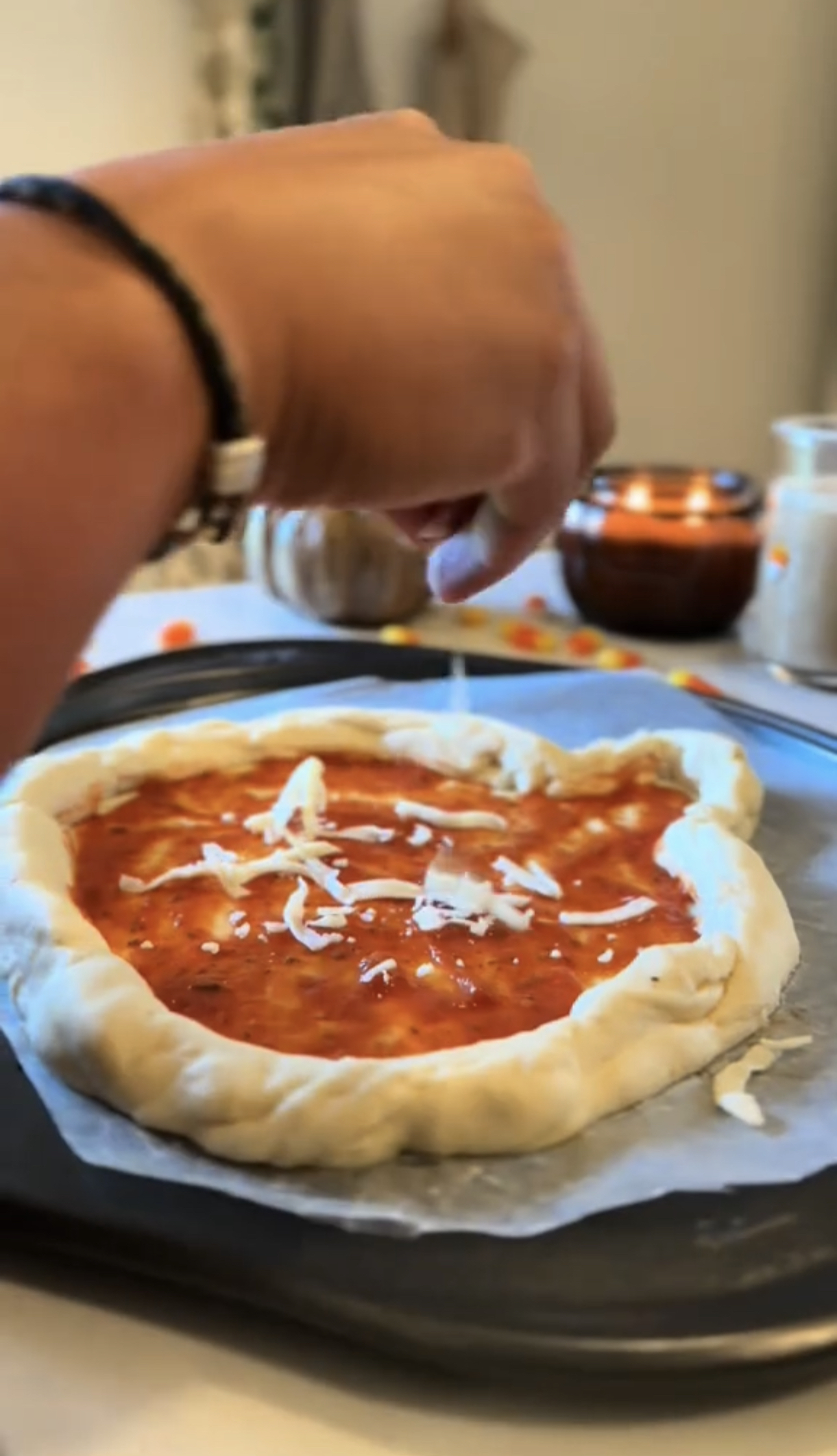 Date Night Idea: Fall Themed Homemade Pizzas - Newbuild Newlyweds