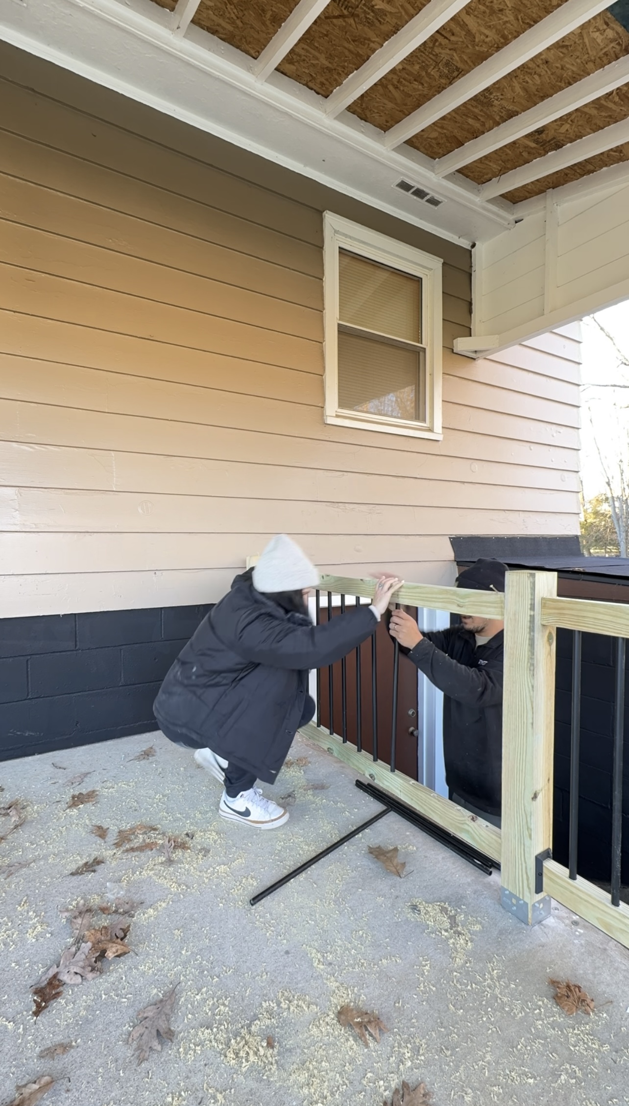 Outdoor Railing - Newbuild Newlyweds