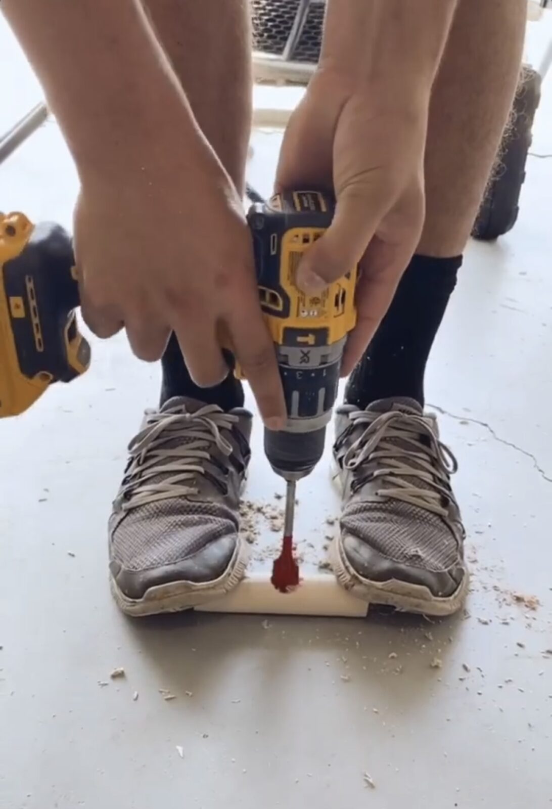 DIY Serena & Lily Teak Step Stool Dupe - Newbuild Newlyweds