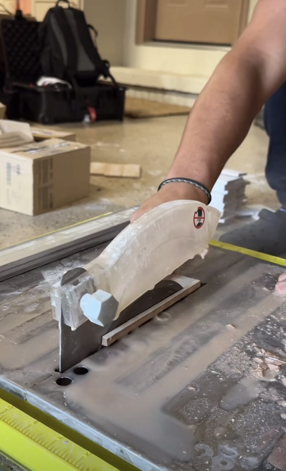 Quick & Easy Stair Riser Makeover - Newbuild Newlyweds